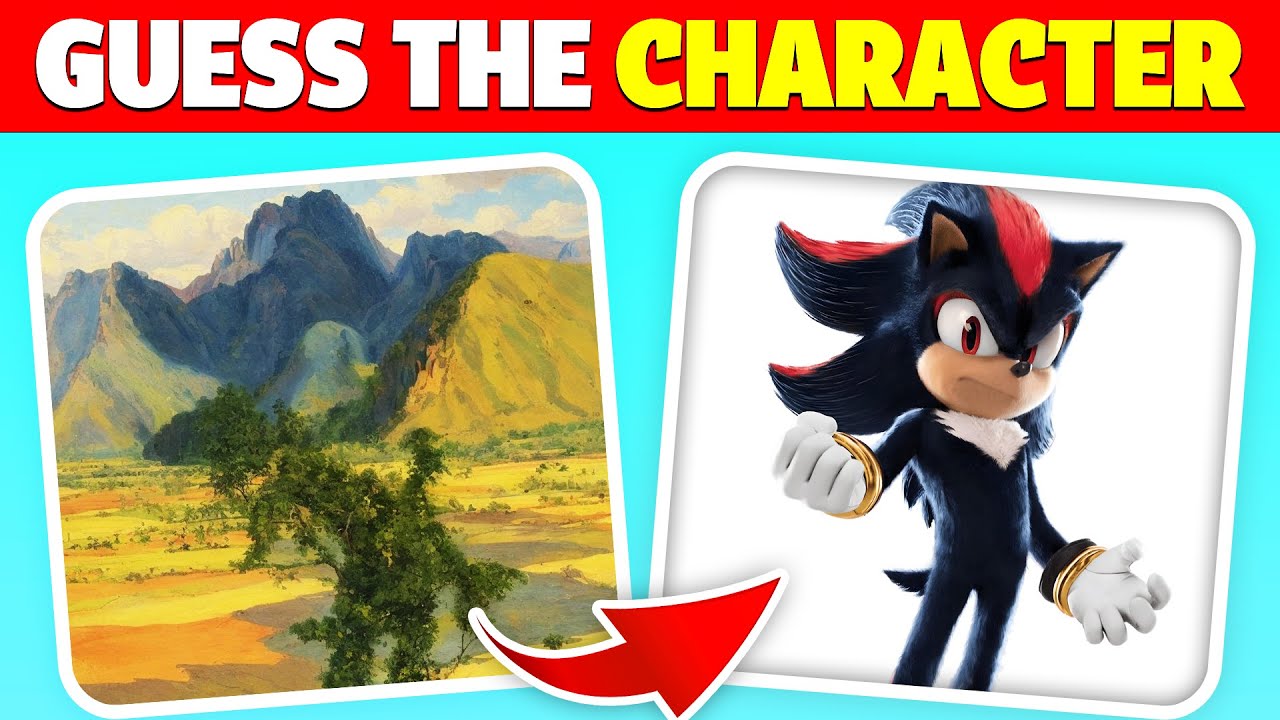 Guess the Hidden The Sonic The Hedgehog 3 Movie Characters by ILLUSION ...