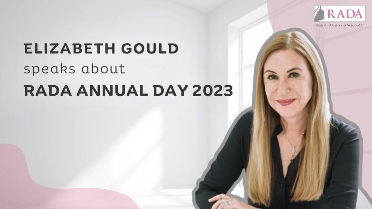 Elizabeth Gould speaks about RADA Annual Day 2023 - YouTube