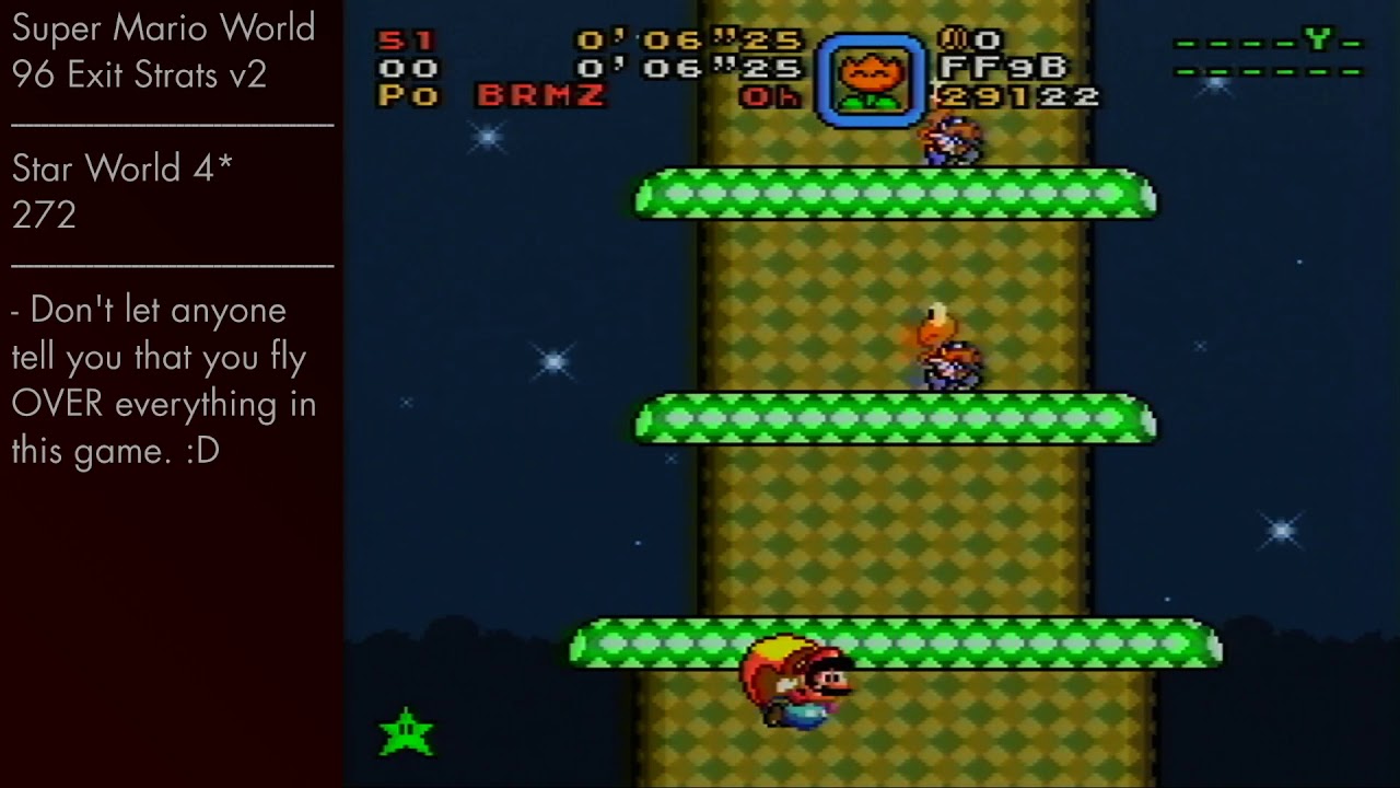 SMW - Star World 4 (Secret) - 272 - YouTube