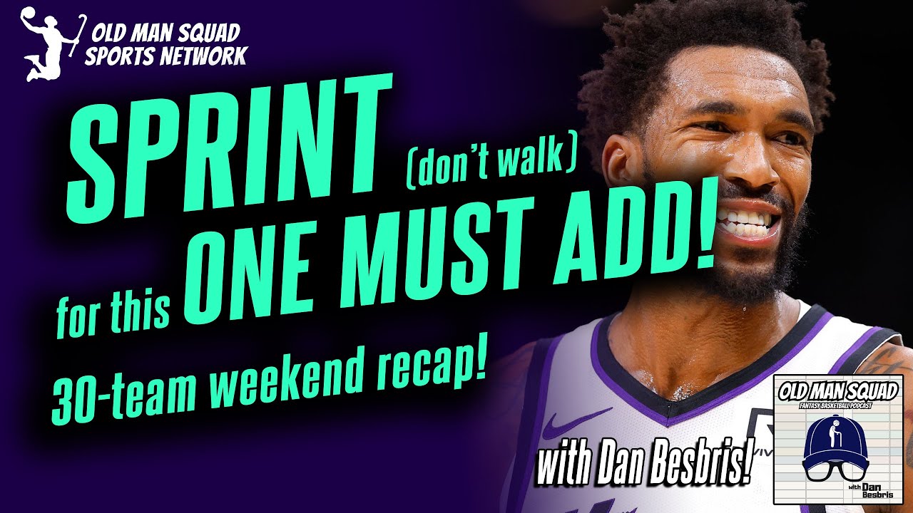 The SPRINT Must-Add Player of the Week is Here! Hottest Adds Fantasy ...
