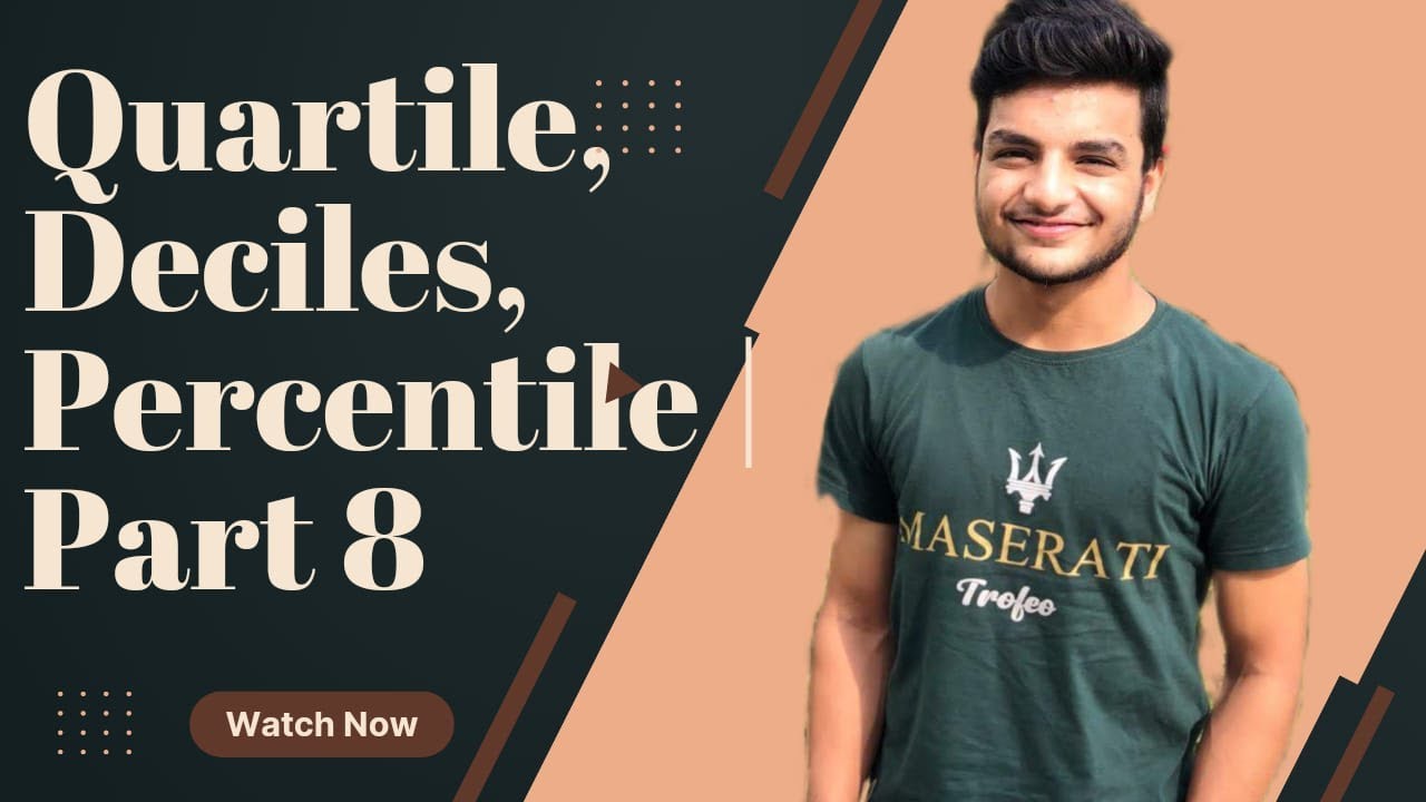 Quartile, Decile, Percentile | Hand Written Notes | Basic Statistics 8 ...