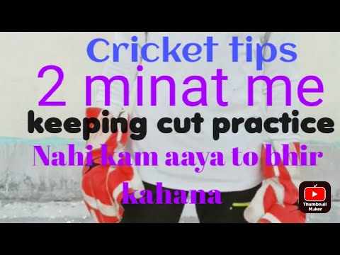 cricket keeping cut tips - YouTube