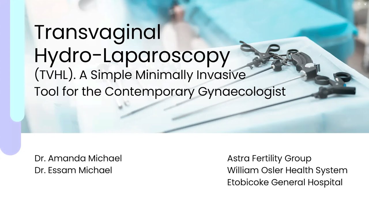 Transvaginal Hydro-Laparoscopy A Simple Minimally Invasive Tool for the ...