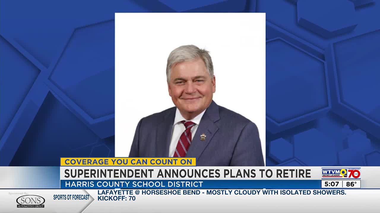 Harris County superintendent announces plans to retire following school ...