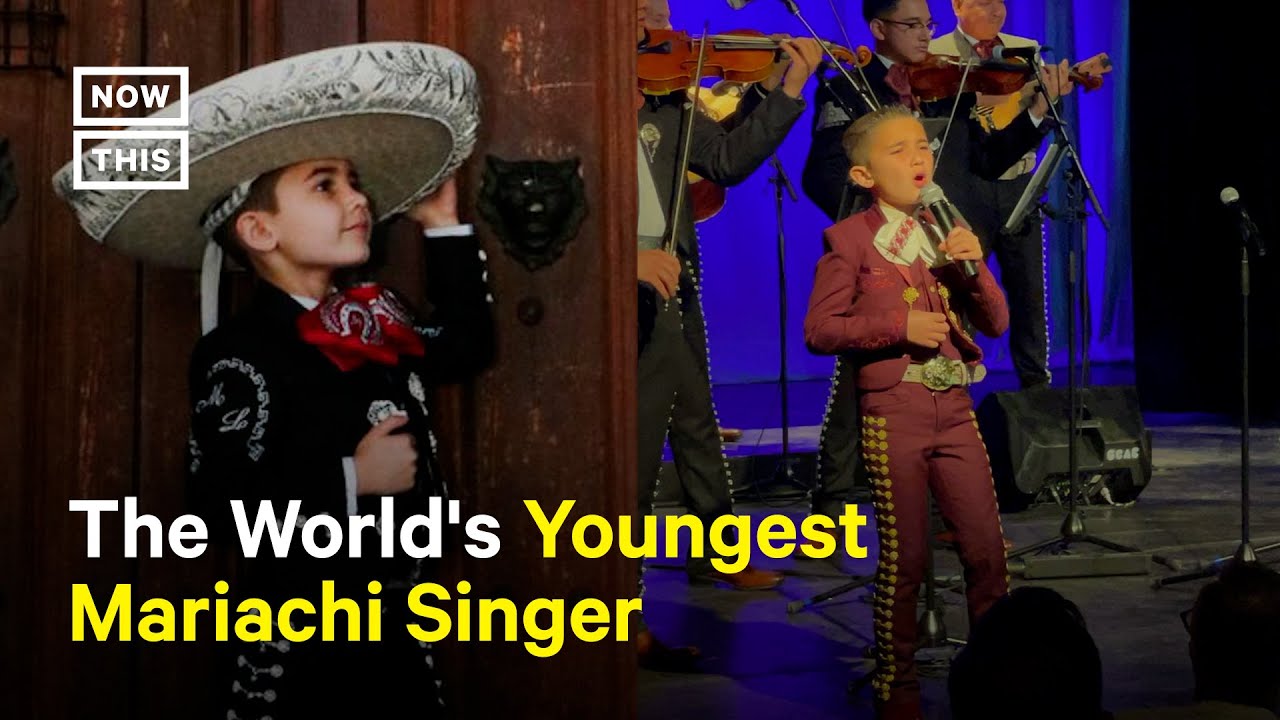 Meet Mateo López, The World’s Youngest Mariachi Singer - YouTube
