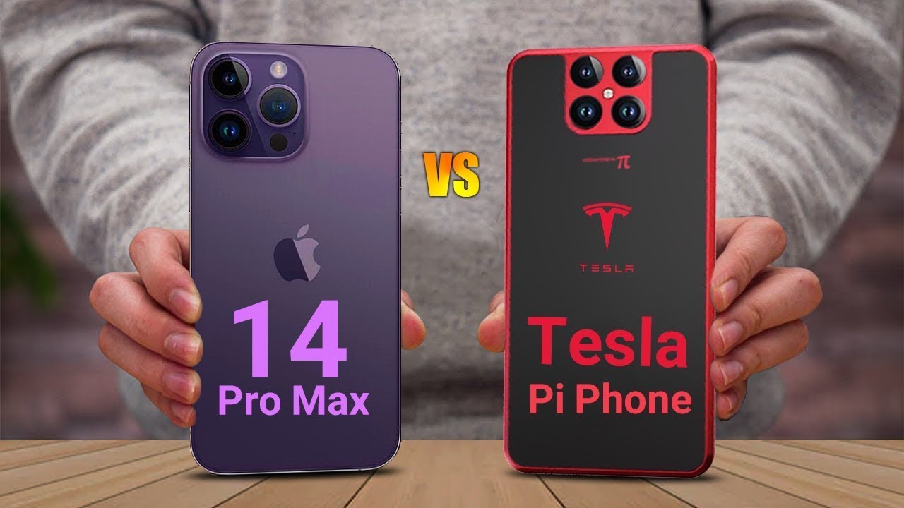 iPhone 14 Pro Max vs Tesla Phone Pi | Tesla Pi mobile Review in hindi ...