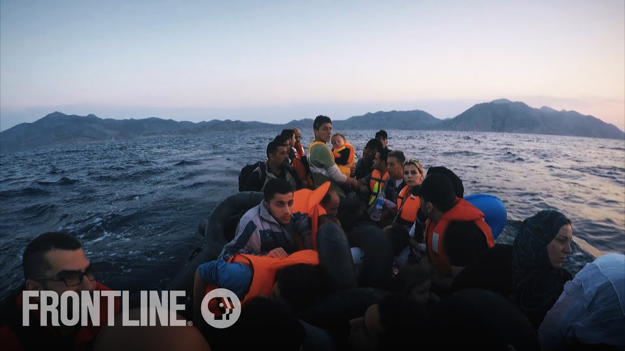 Inside a Sinking Dinghy Crossing the Mediterranean Sea | Exodus ...