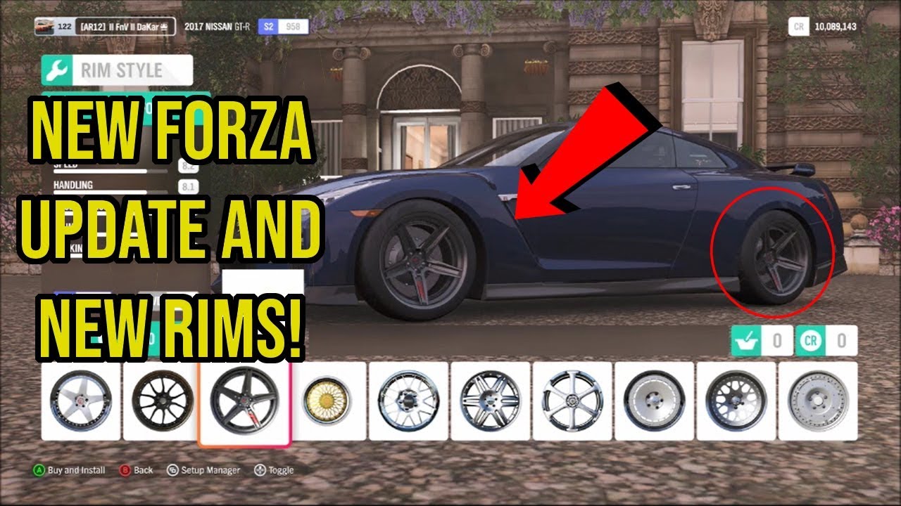 Forza Horizon 4 Update - New Rims! - YouTube