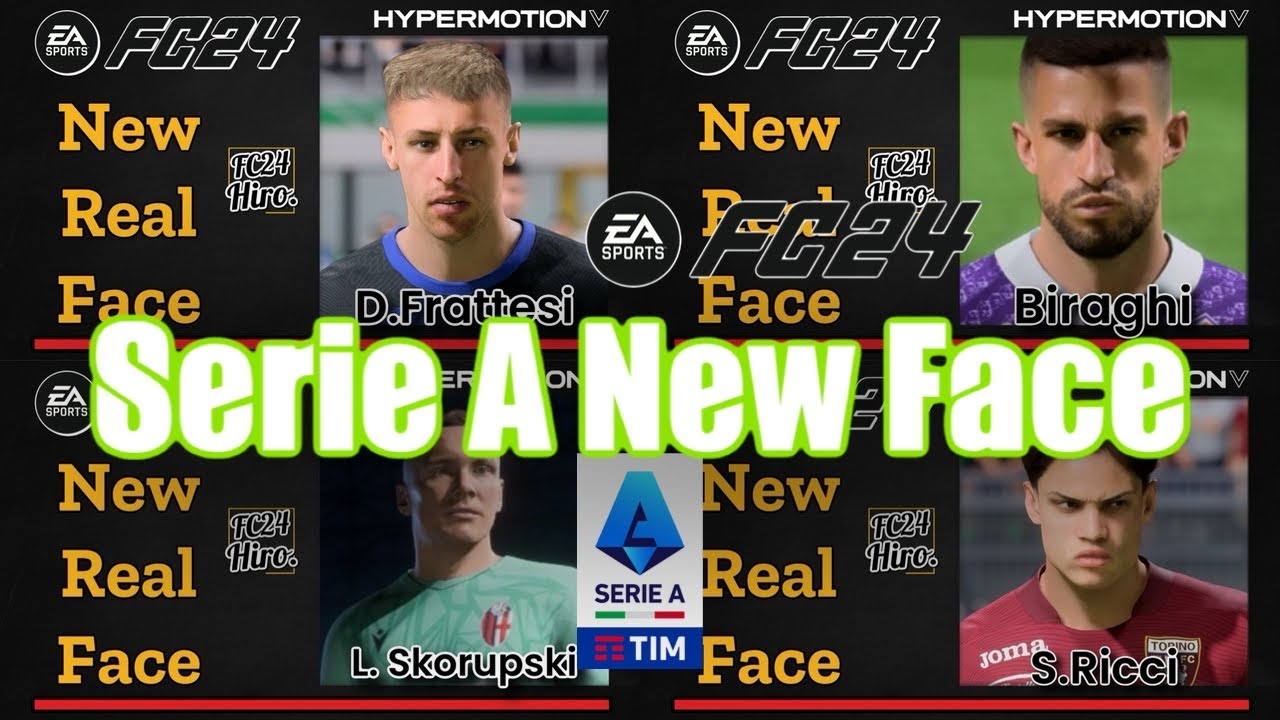 EA SPORTS FC24 - Serie A New Face - YouTube