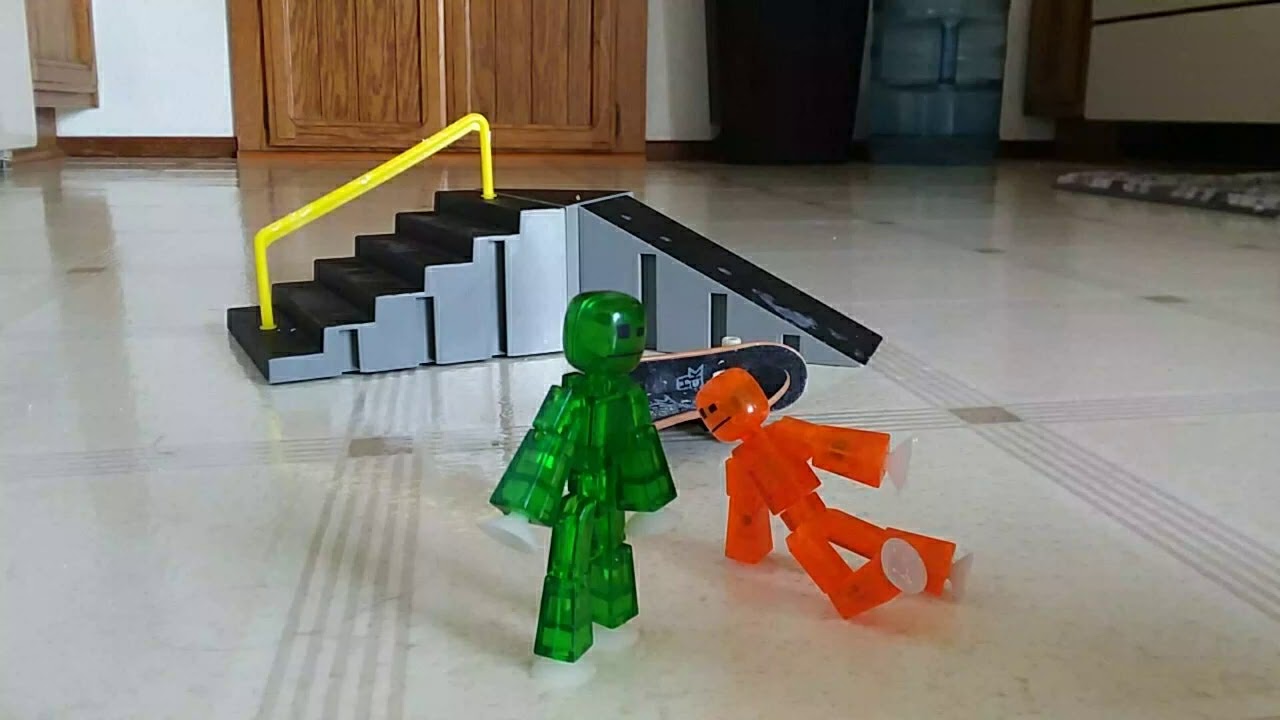 Stickbot animation - YouTube