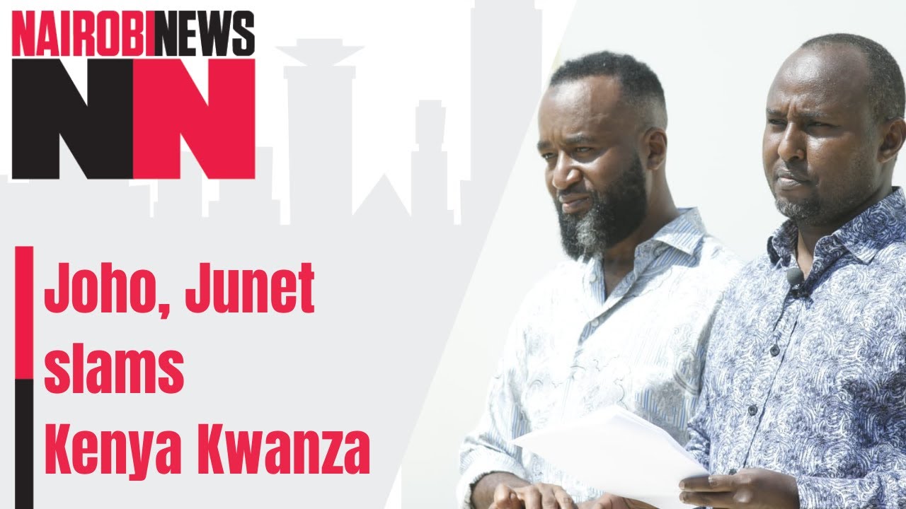 Joho, Junet slams Kenya Kwanza over power-sharing structure - YouTube