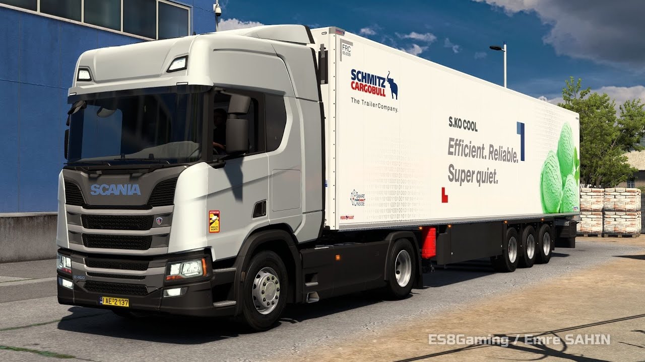 ETS2 / Realistic Driving / Scania R450 (Scenic Roads) Euro Truck ...