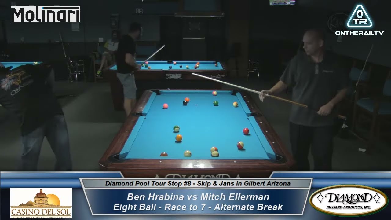 2016 DPT 8 Ball - Ben Hrabina vs Mitch Ellerman - YouTube
