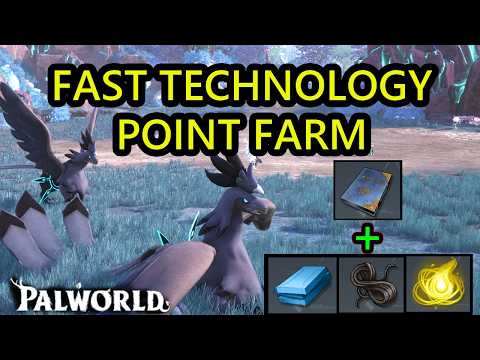 Palworld 1.0 Best Technology Points Farm. How to Get Technology Points Fast Infinite Tech Point Farm
