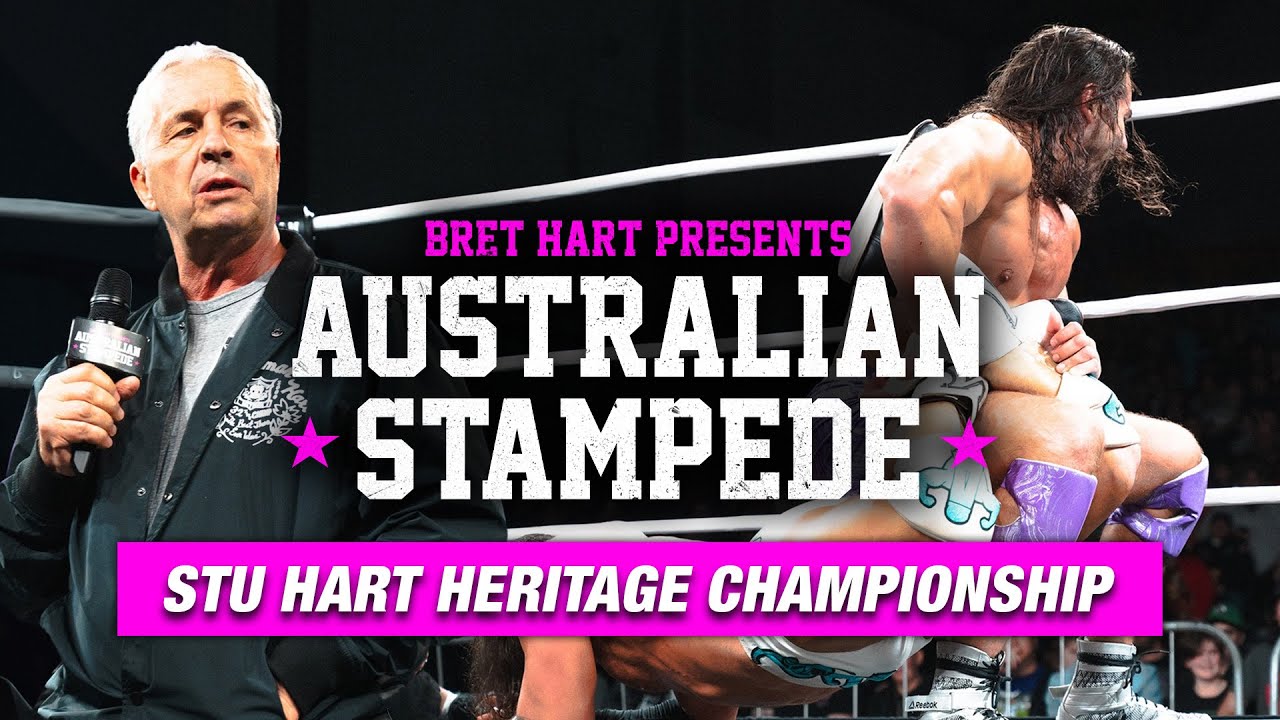 Bret Hart's Return to Australia: Stu Hart Heritage Title | Chris ...