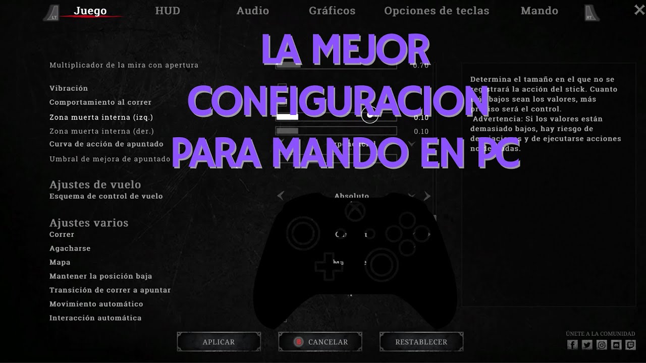 Como configurar mando en PC !!!! En HUNT SHOWDOWN - YouTube