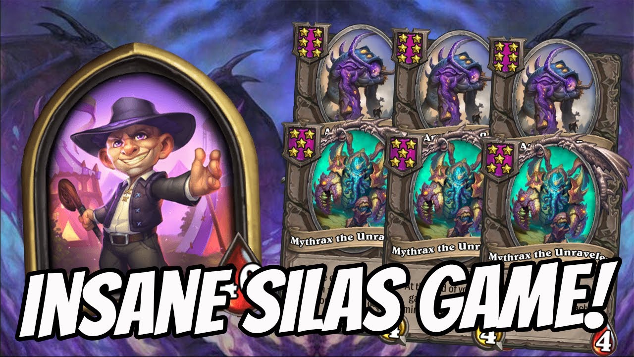 THE CRAZIEST SILAS GAME YOU WILL EVER SEE! | Hearthstone Battlegrounds ...