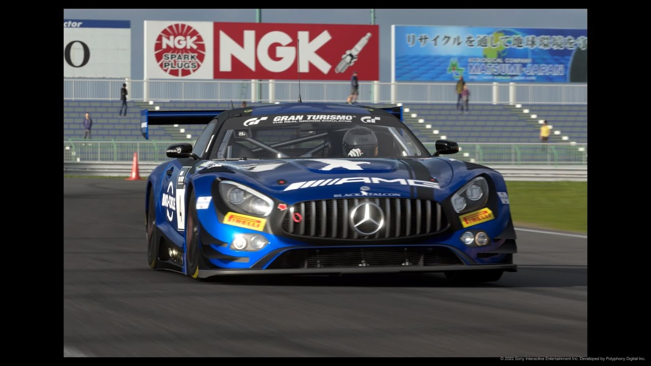Gran Turismo 7: Mercedes AMG GT3 Tsukuba: time attack :53"086 - YouTube
