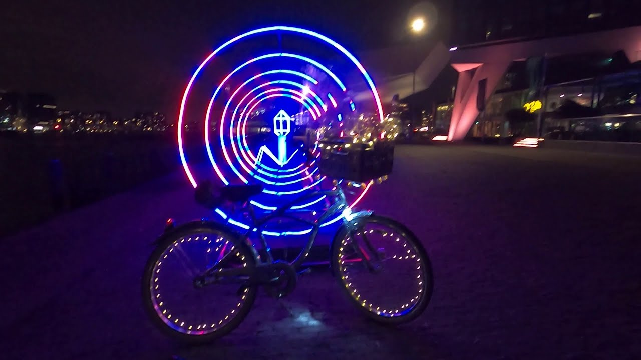 The Disco Ball Bike of Amsterdam - YouTube