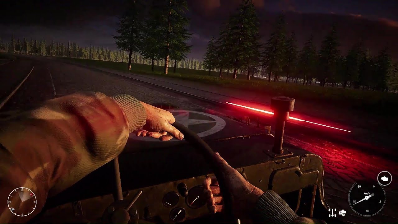 Willy's Jeep VS Panzer IV Chase Post Scriptum - YouTube