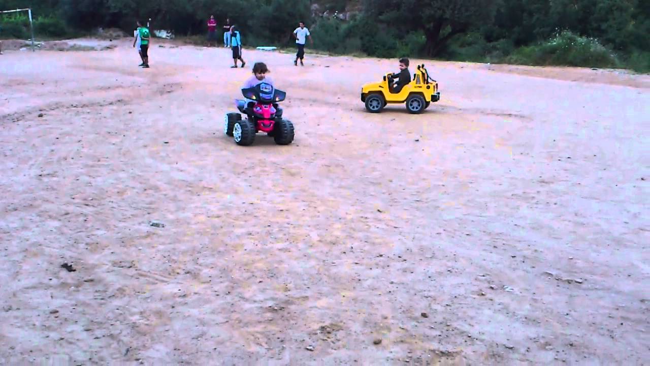 Mini 4x4,Quad électrique 12v de mes enfants - YouTube