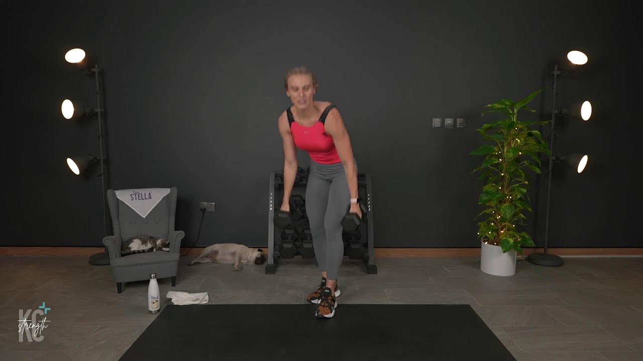 Full Body Dumbbell Workout | 30 Min Follow Along Home Workout - YouTube