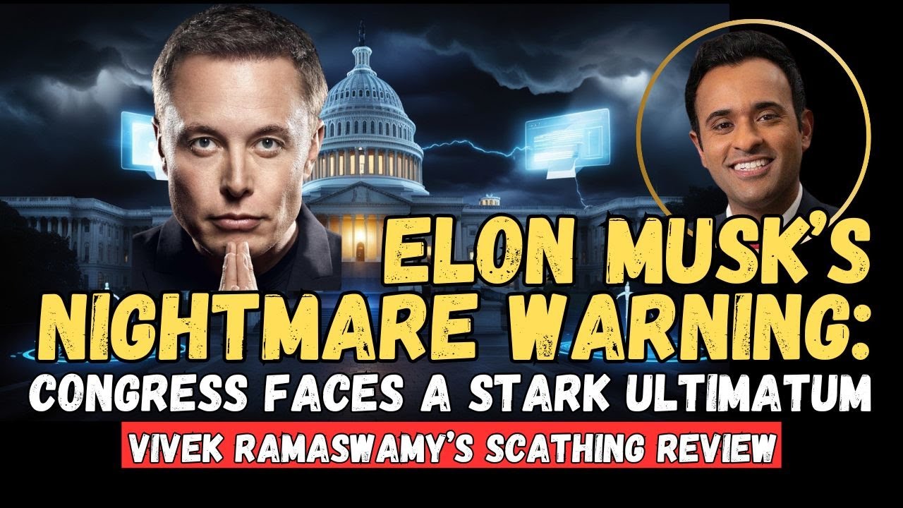 Elon Musk’s Nightmare Warning: Congress Faces a Stark Ultimatum | Vivek ...