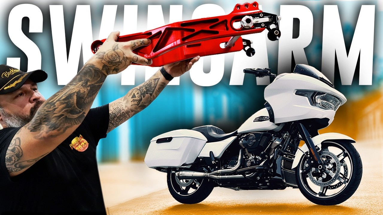 Harley-Davidson Road Glide Swingarm Install (Speed Dealer) - YouTube