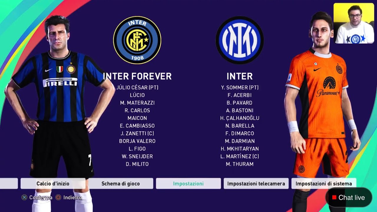 GAMEPLAY: INTER FOREVER-INTER 23/24 / SPECIALE SCUDETTO N. 20 ⭐⭐ (PES ...