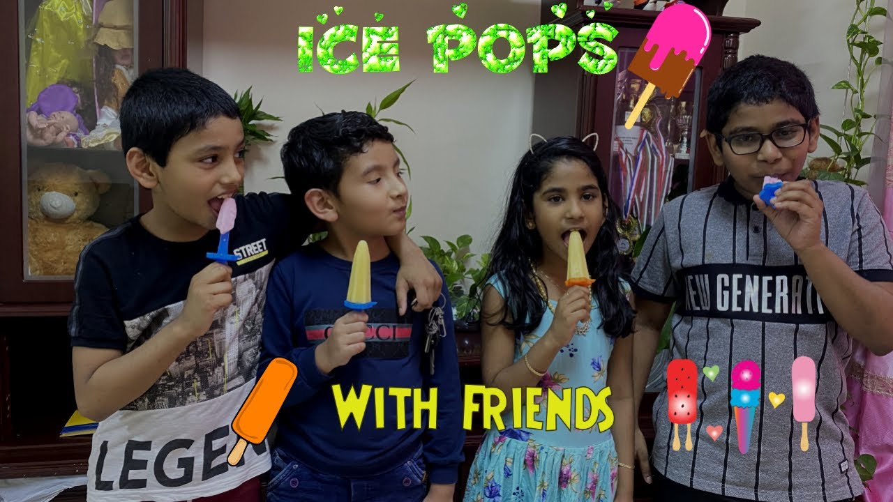 Ice pops with friends - YouTube