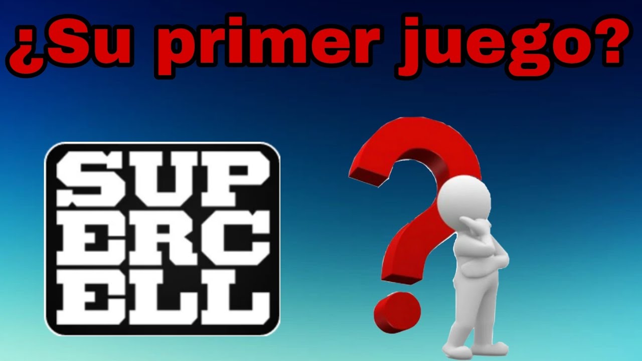 ¿cuál fue el primer juego de supercell? - YouTube