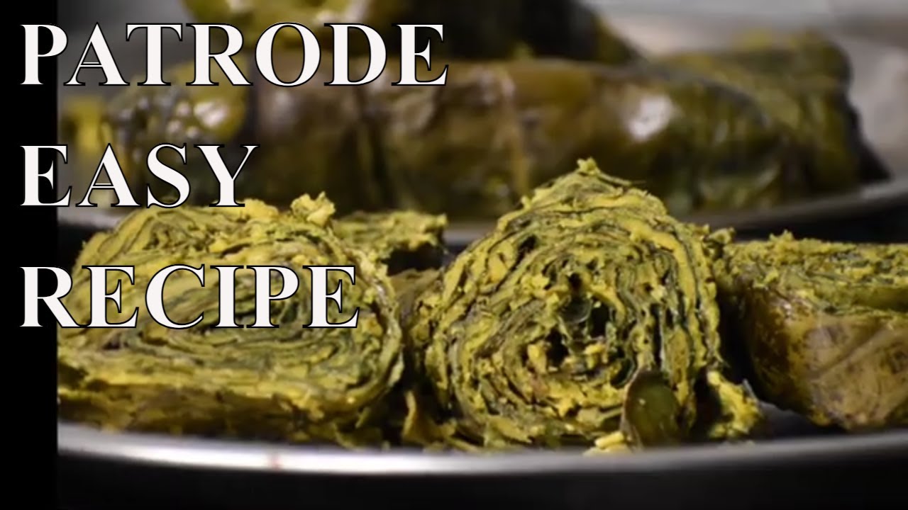 Patrode. Patrode Himachali Dish. Famous Patrode Dish. - YouTube