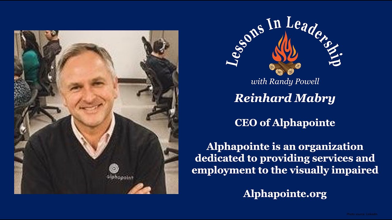 Randy's Lessons in Leadership with guest Reinhard Mabry - YouTube