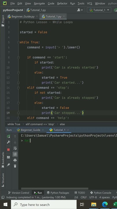 Python Beginner Project Programming Pythonprogramming Pythontutorial Youtube