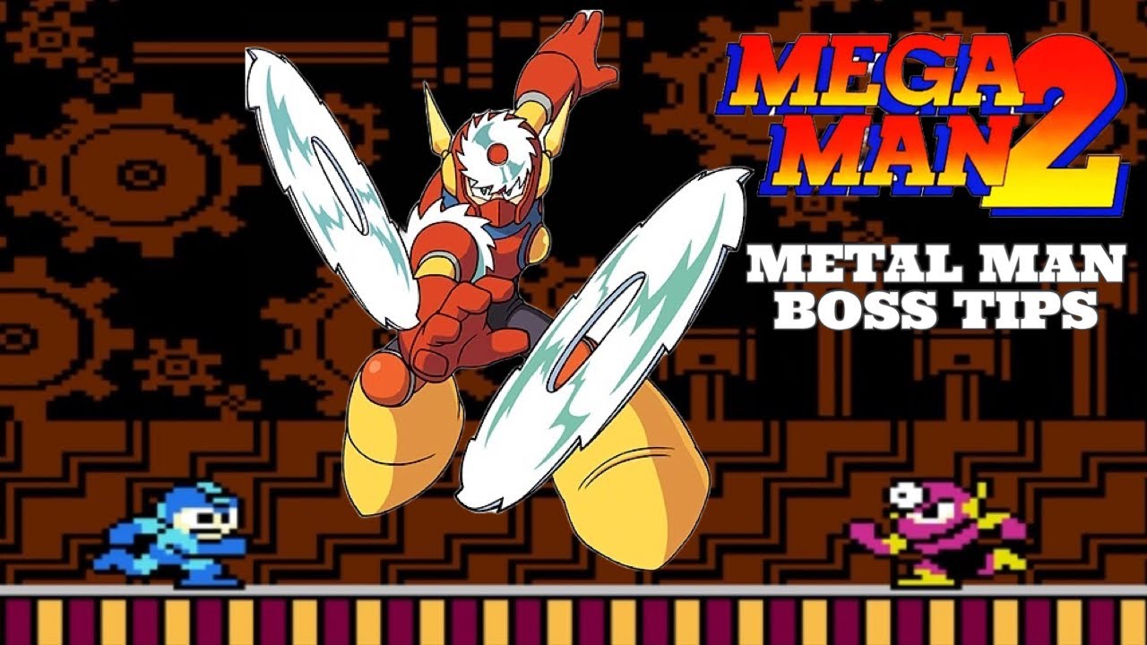 Mega Man2/Metal Man Boss Tips - YouTube