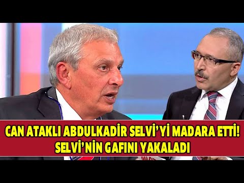 Can Ataklı Abdulkadir Selvi’yi madara etti! Selvi’nin gafını yakaladı