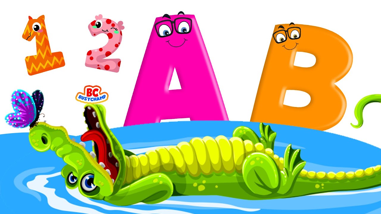 ABC and 123 Learning Videos For Toddlers | ABC Phonics Song For ...