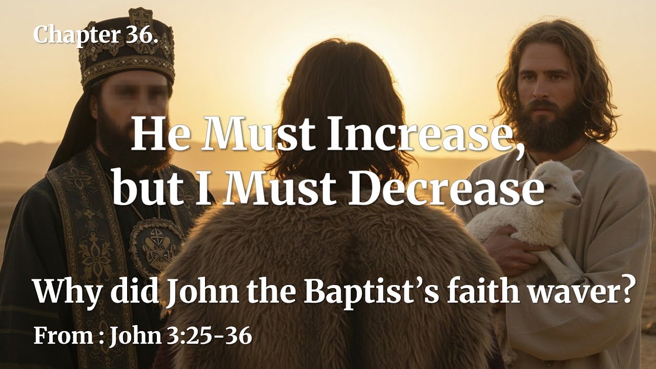 Jesus, His Story | 36. He Must Increase, but I Must Decrease | Audio Book - YouTube