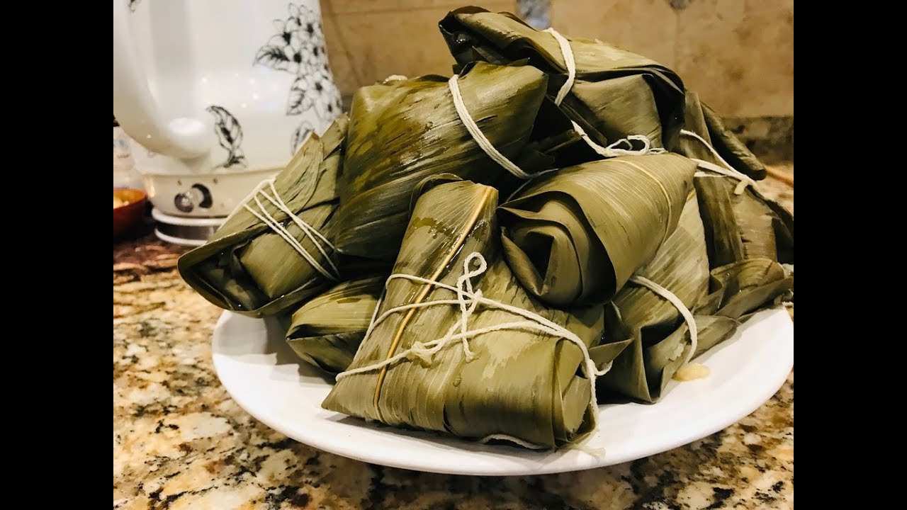 How To Make Bamboo Sticky Rice Wraps-- Explained In 3 Min - YouTube