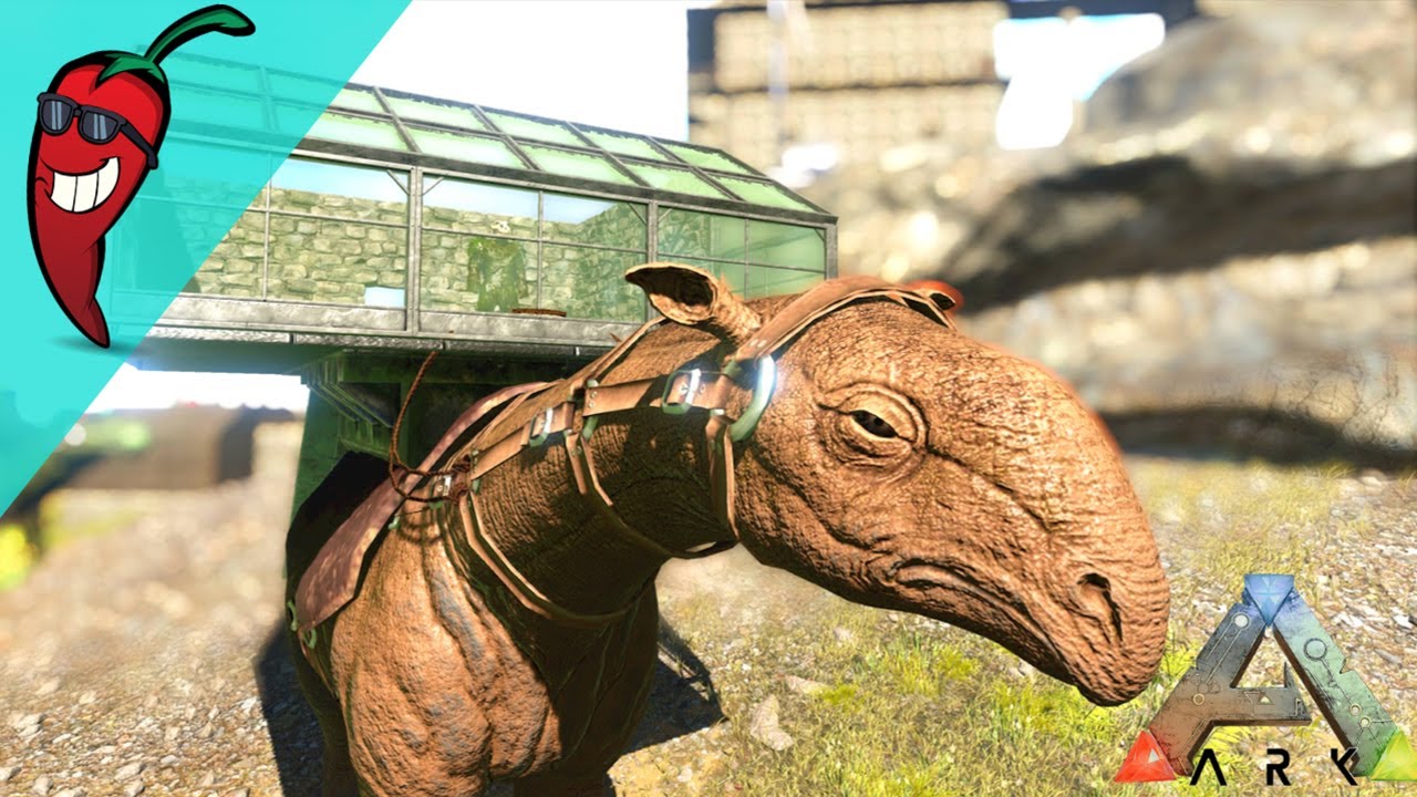 Paracer Taming and Simple Base Build - Ark: The Island Gameplay Ep29 ...