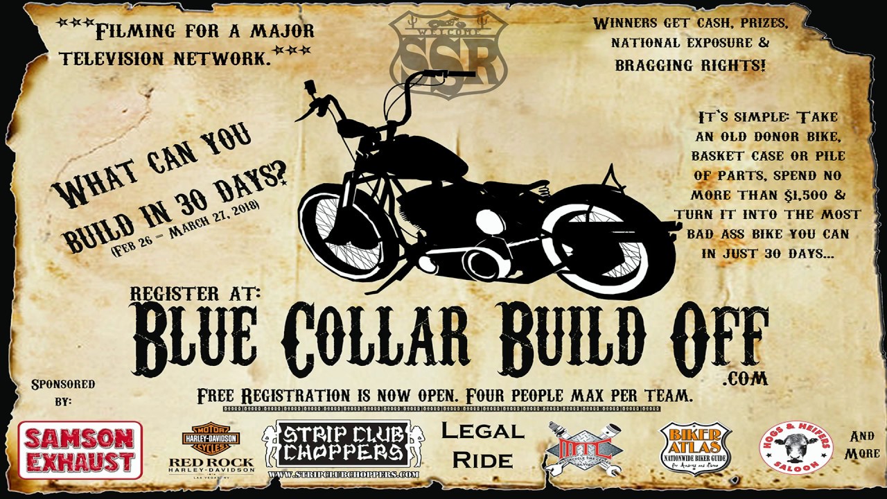 Blue Collar Build Off 2018 Team Selection Results Video - YouTube