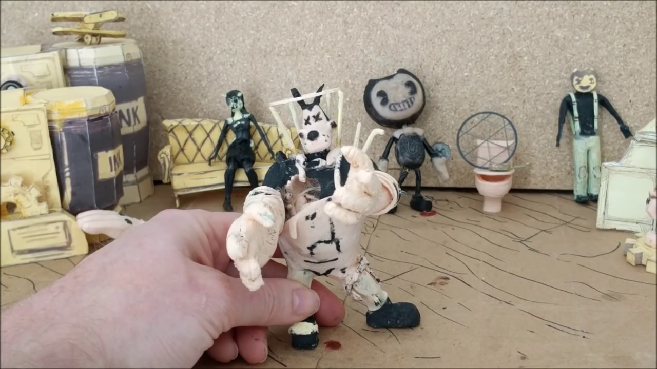 Buff Boris In His First Bendy Talking Role + Allison Train - YouTube