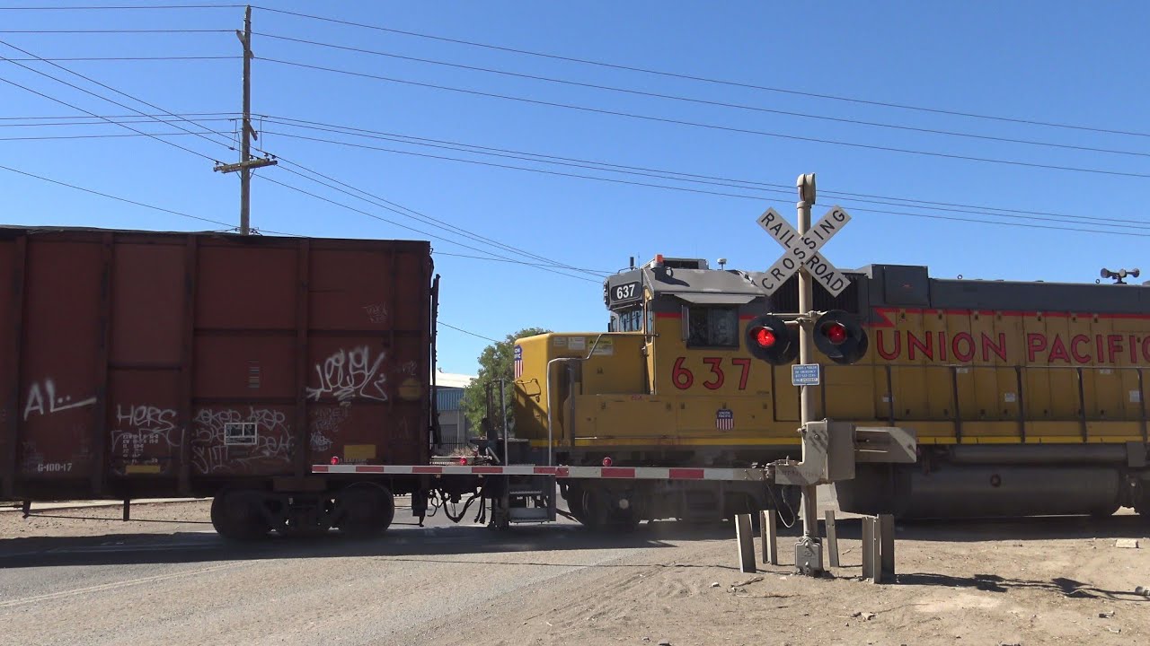 UP 637 YSR62r Florin Flyer Local Switching, Fruitridge Rd. Railroad ...