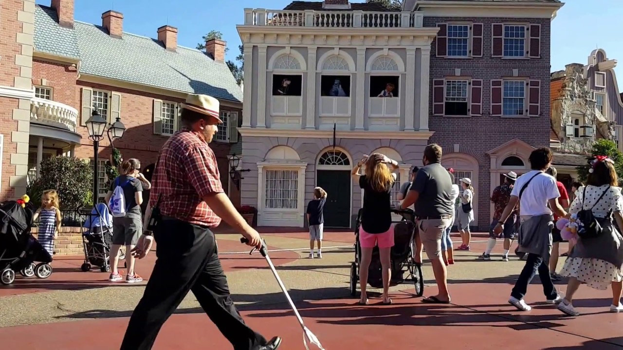 Walt Disney World day 2 Magic Kingdom Liberty Square Muppets American ...