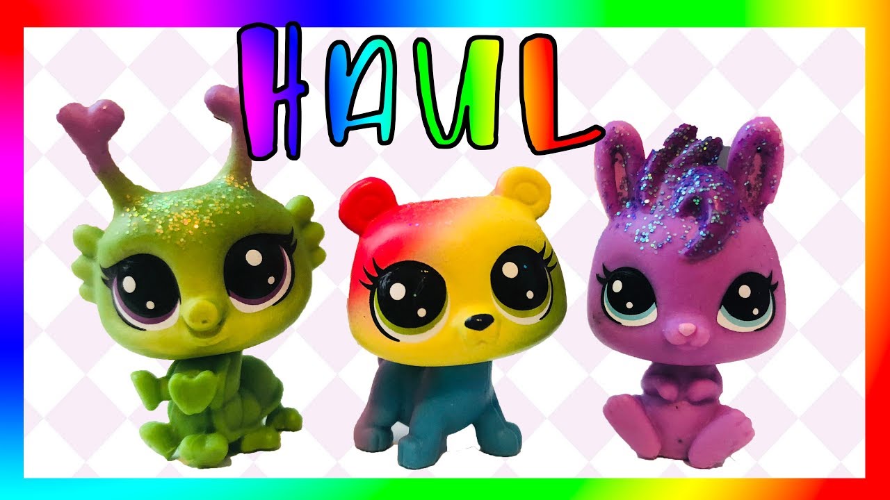 LPS Haul - Rainbows and School! - YouTube