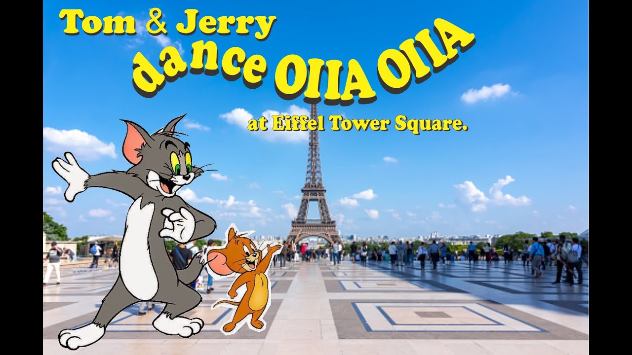 Tom & Jerry dance OIIA at Eiffel Square - Event series "Cats Dancing ...