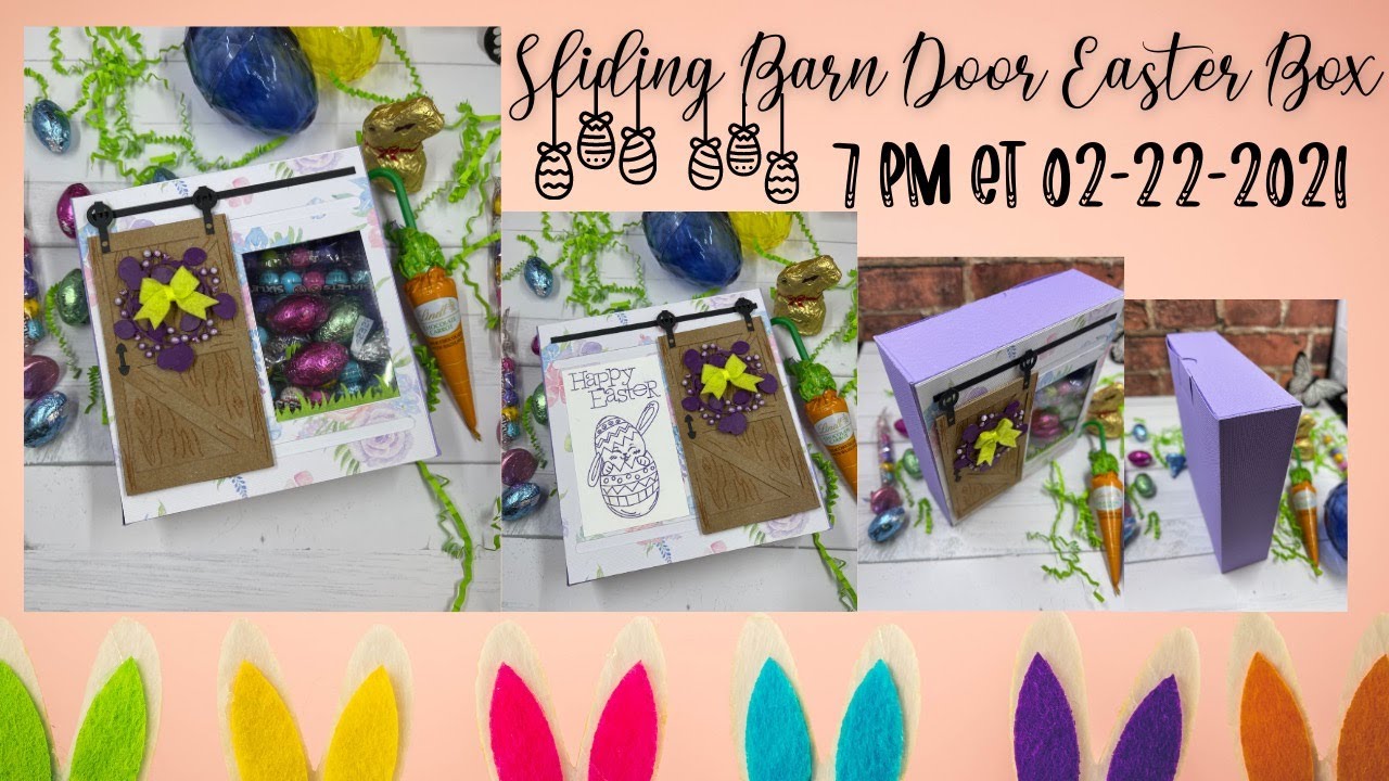 Sliding Barn Door Box - YouTube