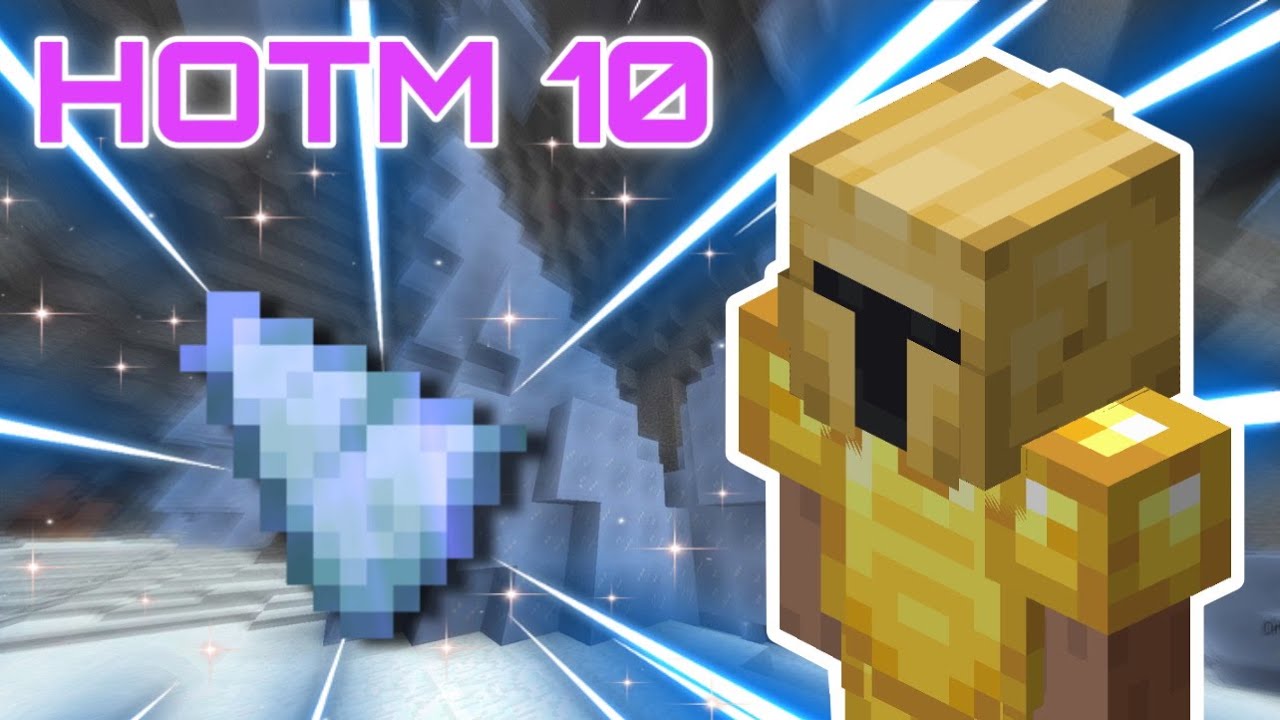NEW* FASTEST WAY TO REACH HOTM 10 (Hypixel Skyblock) - YouTube
