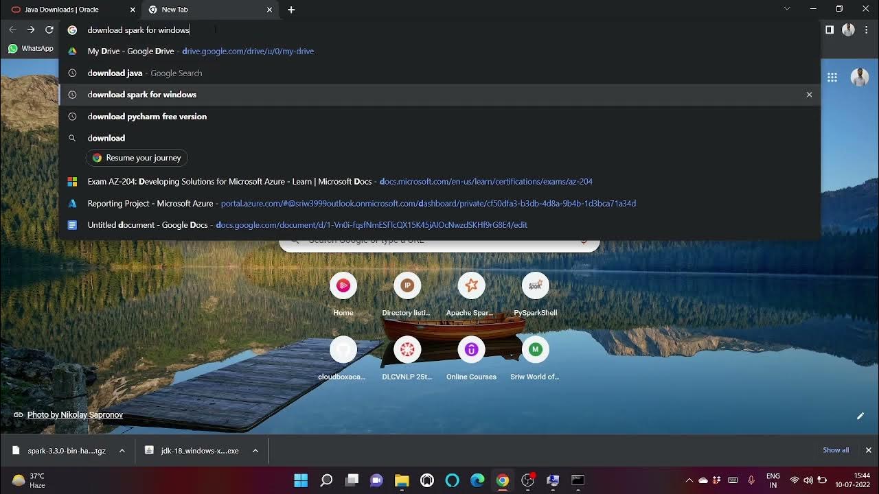 Setting Up Java and Apache Spark on Windows : A Step-by-Step Guide ...