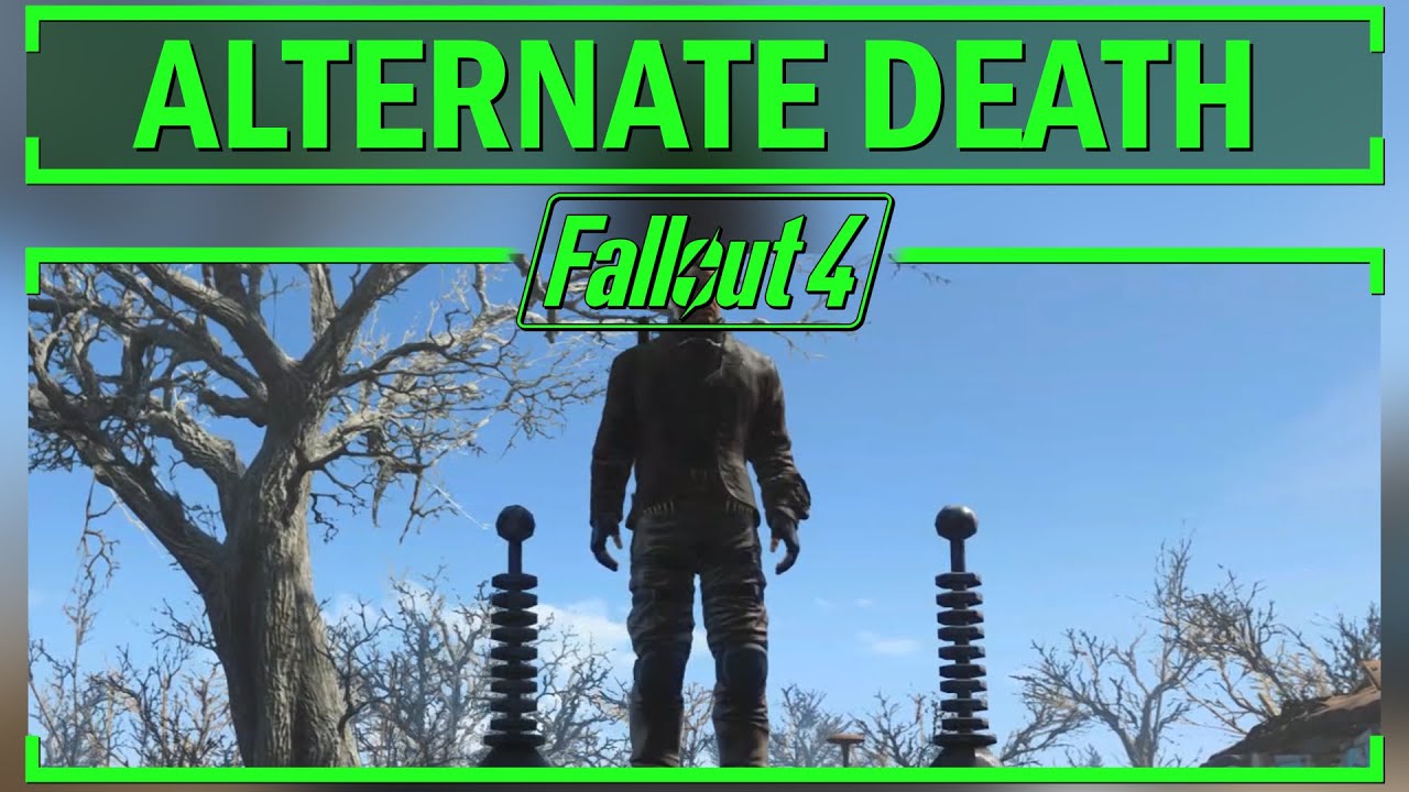 Fallout 4 Modshop #6: Alternate Death - New U Stations - YouTube
